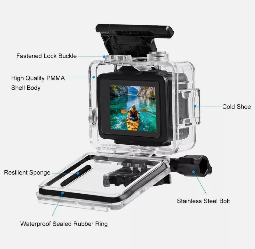 Waterproof Case for GoPro HERO 4K (2024) | CamGo